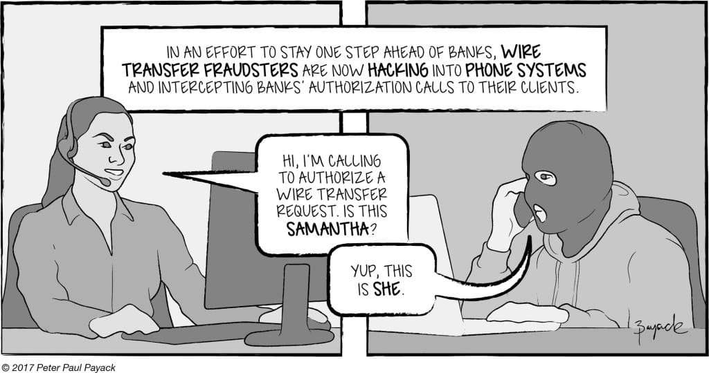 Editorial Cartoon - Banker & Tradesman