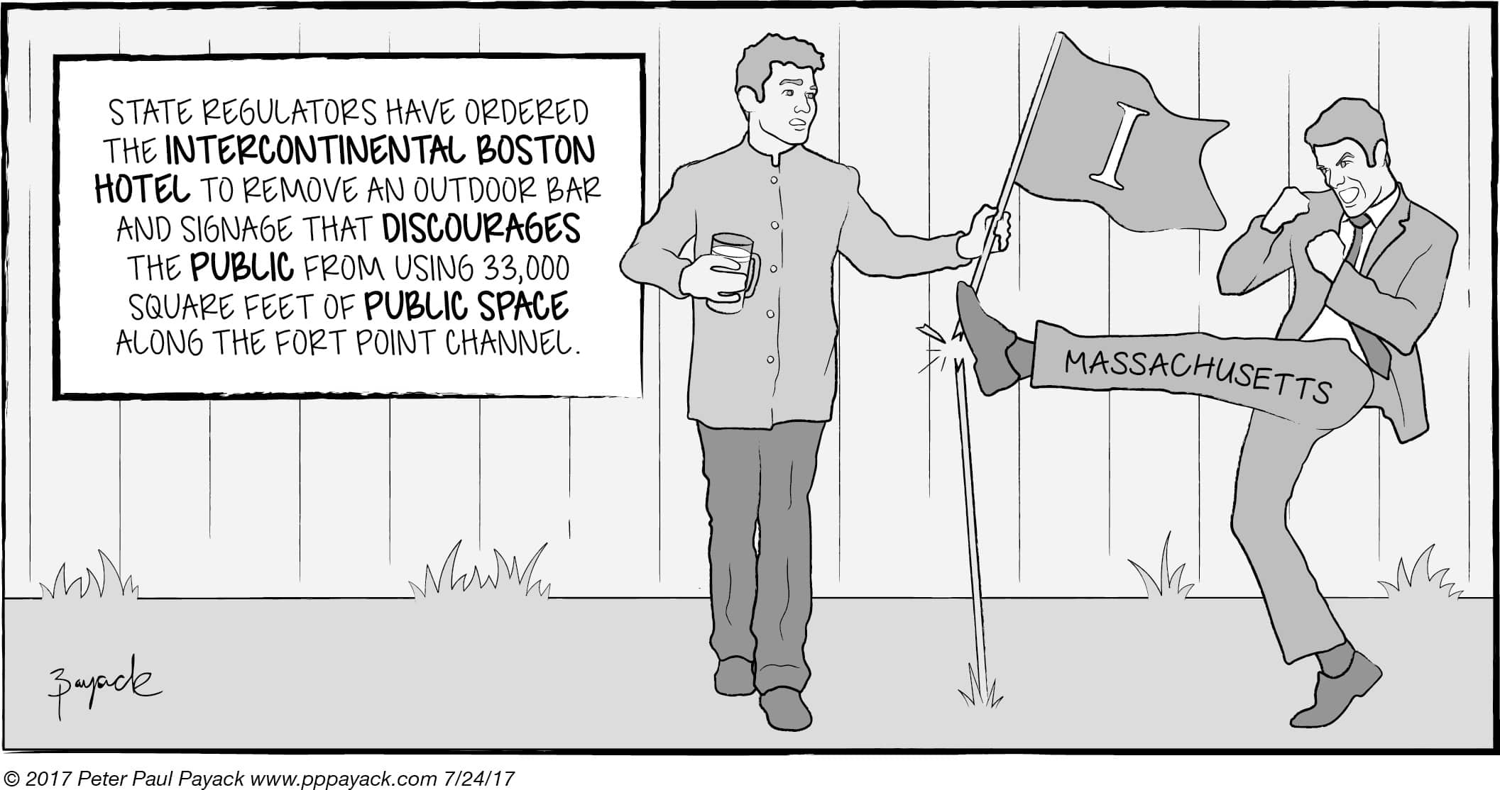 Editorial Cartoon - Banker & Tradesman