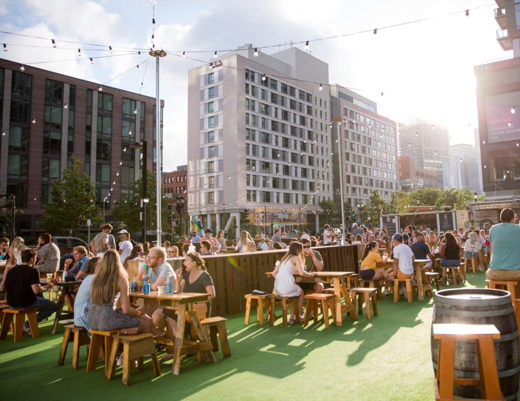 Cisco Beer Garden Returns As Seaport Reawakens - Banker & Tradesman