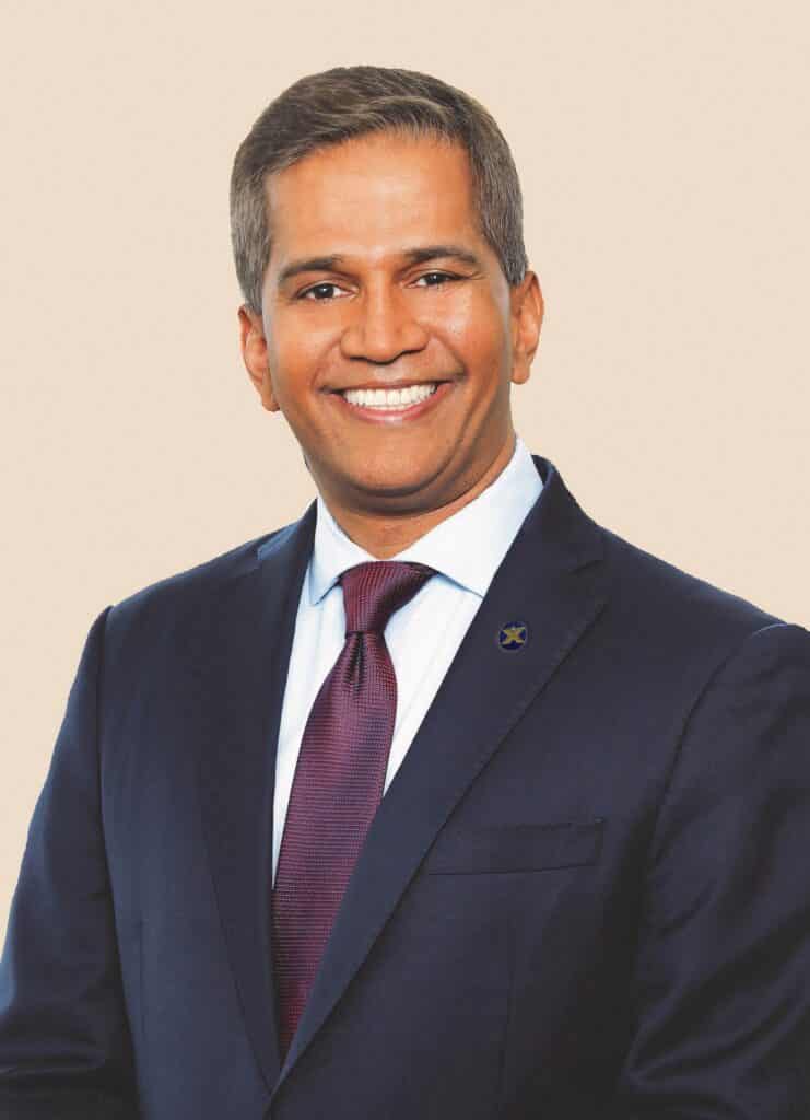 Mhatre Marks First Year As CEO - Banker & Tradesman