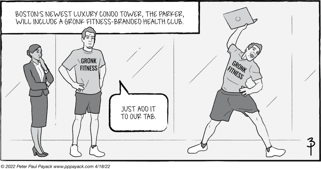 Banker & Tradesman Editorial Cartoon: It's Just Who He Is As a Person ...