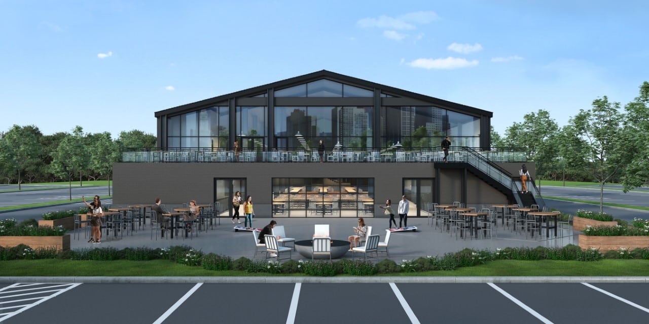 656-Seat Beer Hall to Replace School Bus Yard - Banker & Tradesman