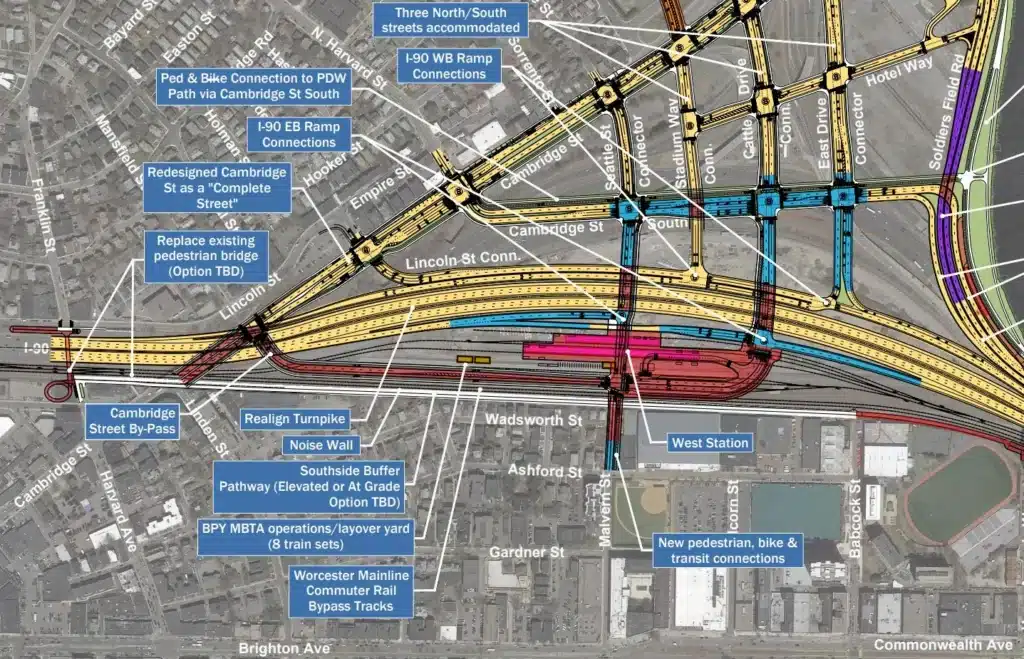 After High-Level Meeting, Allston I-90 Project Still Work in Progress ...